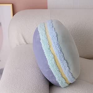 Amazon.com: TOKZON Macaron Pillow Plush Throw Pillow Lovely Plush ...