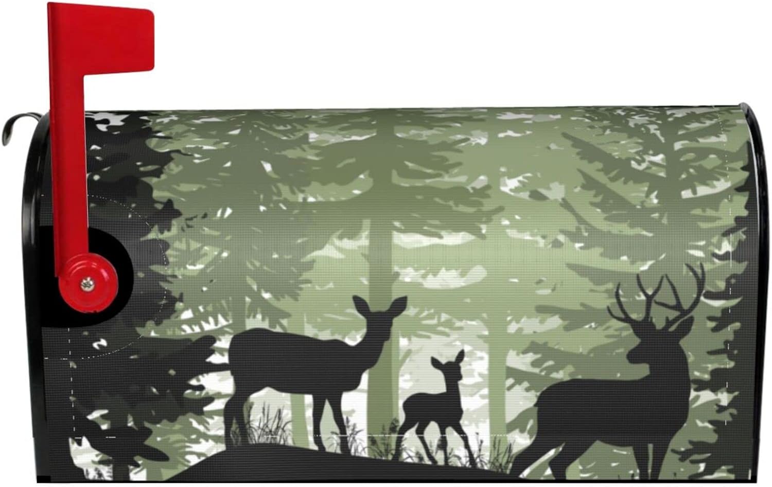 Amazon.com: Joyidec Deer Antlers Mailbox Covers Magnetic Standard Size ...