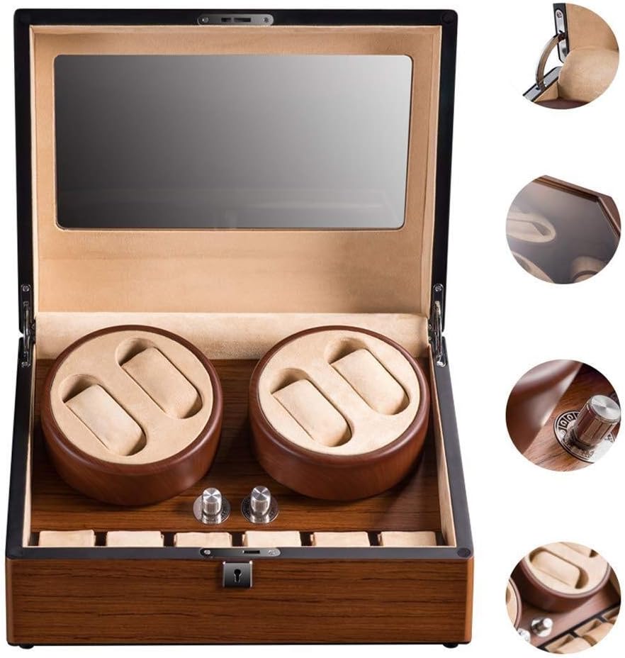 Amazon.com: Watch Winder Automatic Watch Winder 4+6 Automatic Watch ...