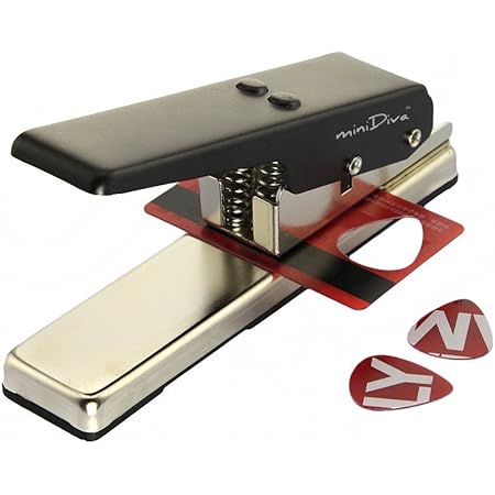 Minidiva? Guitar Plectrum Pick Press Plastic Card Hole Punch Picks ...