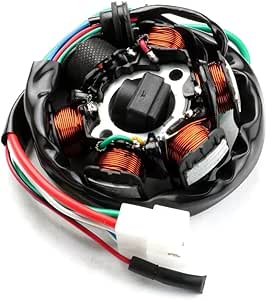 Amazon.co.jp: Scooter 6 Coils Magnetic Stator for Dio AF17 AF18 AF27 ...