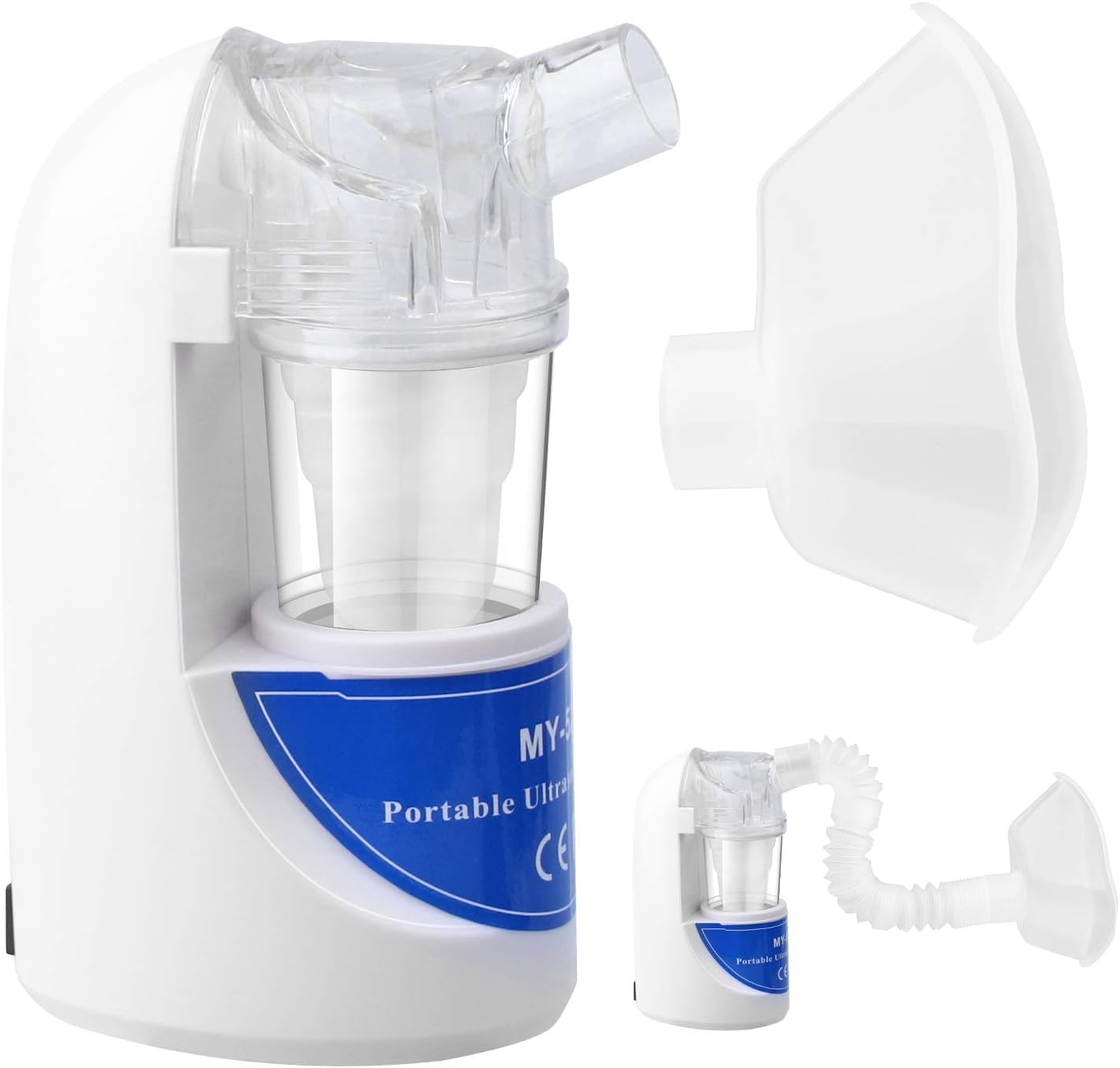 Portable Steam Inhalator Cool Mist Atomizer Inhaler for Adults & Kids ...