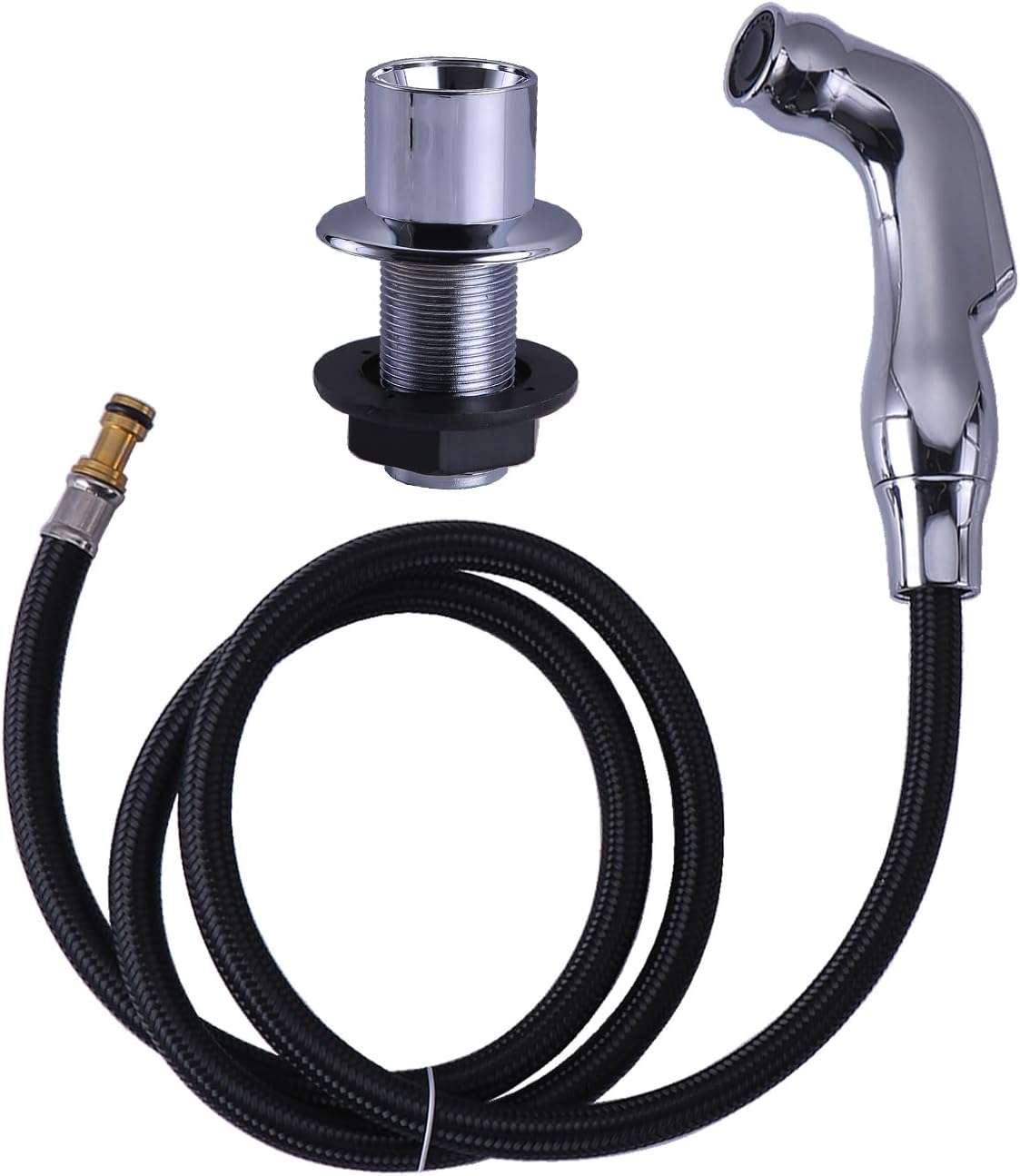 Moen Stainless Replacement Kitchen Side Spray Head and Hose Assembly ...