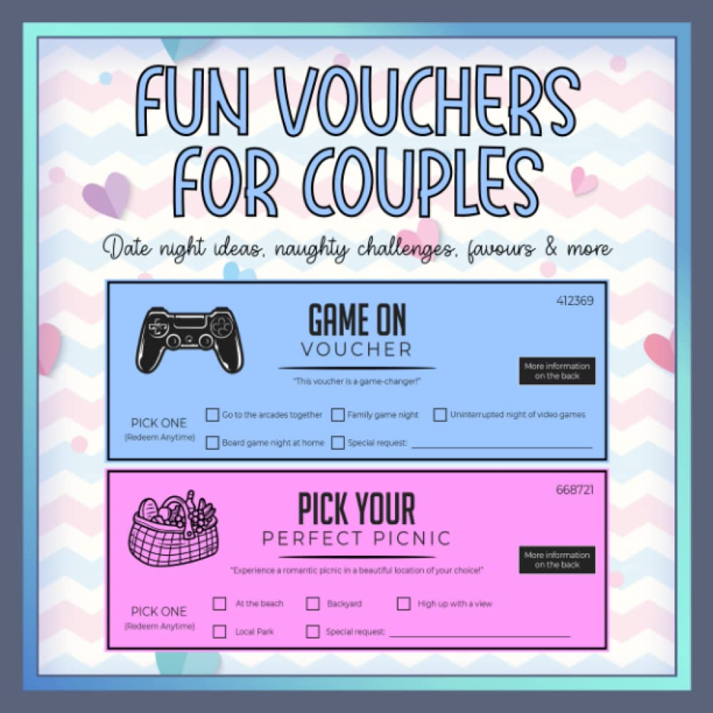 Fun Vouchers for Couples: Creative Date Night Ideas, Challenges ...