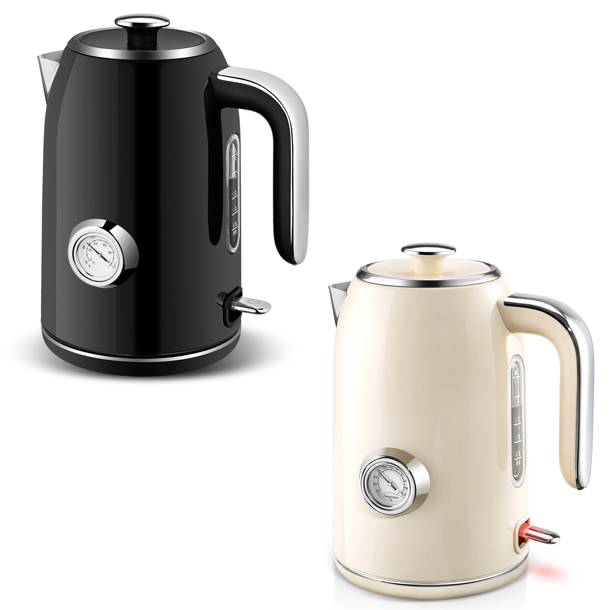 Amazon.com: SULIVES Electric Kettle,1.7L Stainless Steel Tea Kettle ...