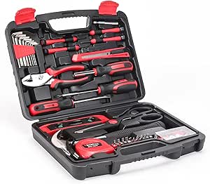 KingTool General Household 149 pcs Tool Kit with Toolbox, Basic Home ...