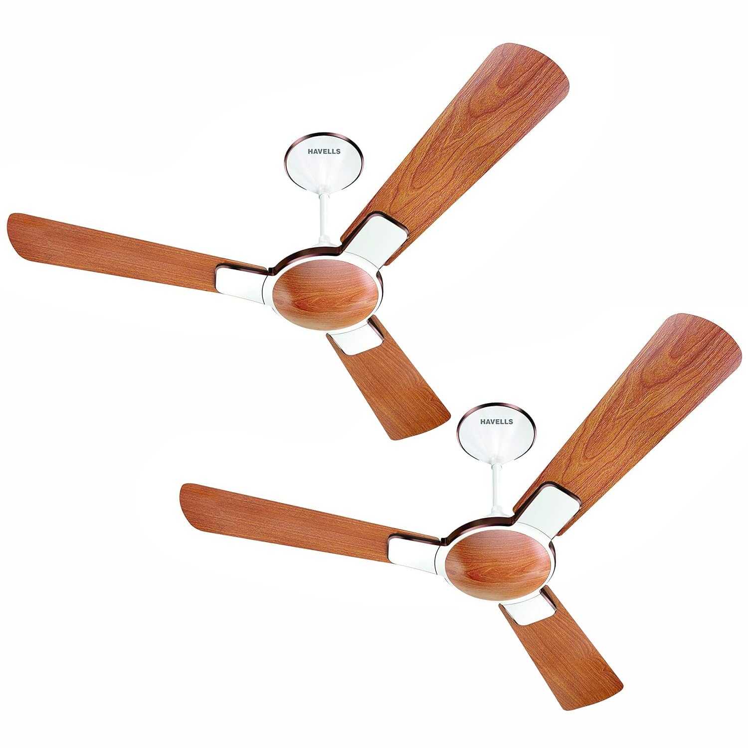 Havells 1200Mm Enticer Energy Saving Ceiling Fan (Vineer, Pack Of 2 ...
