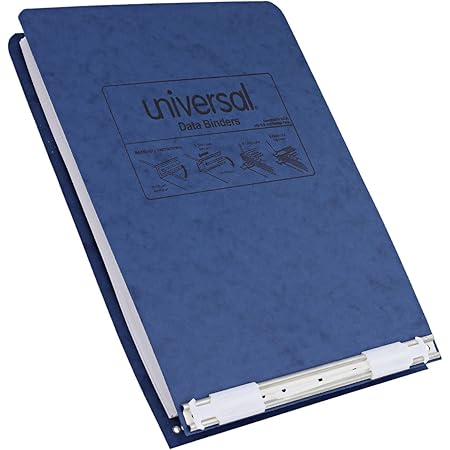 Amazon.com : Universal Pressboard Hanging Binder, 2 Posts, 6" Capacity ...