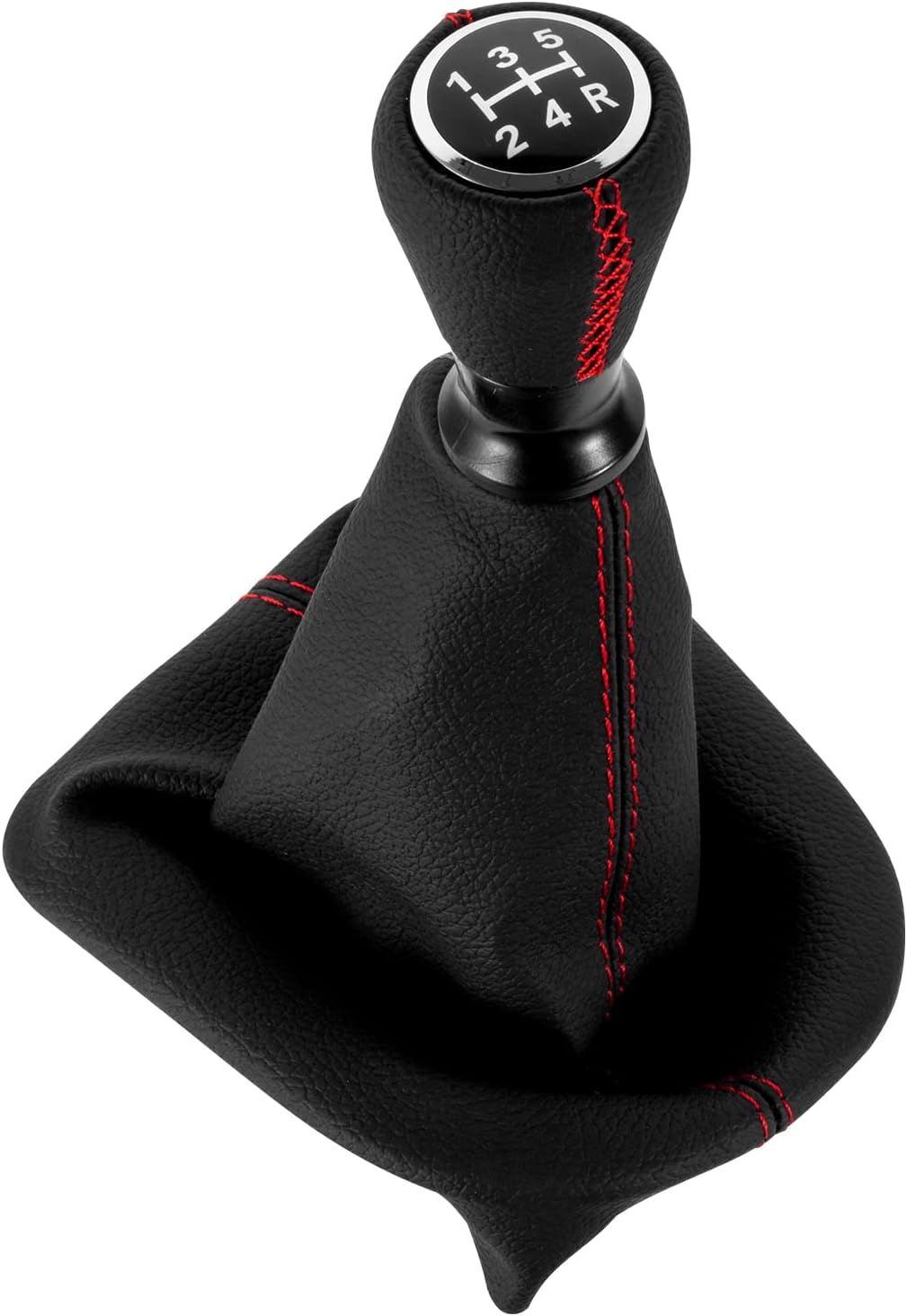 DOMENICA Pommeau de Levier de Vitesse Cuir avec Soufflet Compatible ...