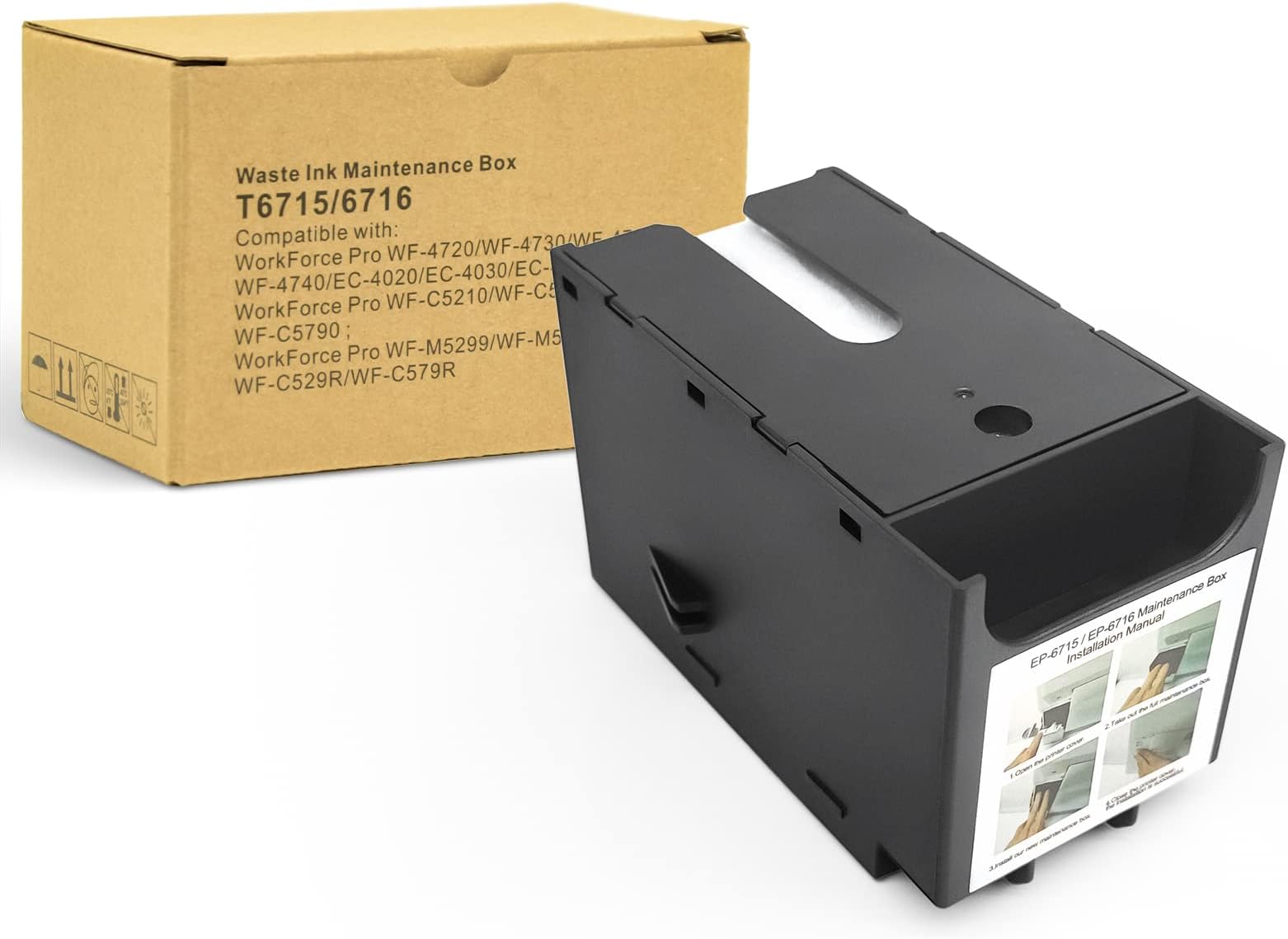 Amazon.com: Xcinkjet T6715 T6716 Ink Maintenance Box Remanufactured for ...