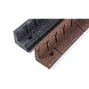 Garden Edging 1.20m - Flexible Lawn Mower Friendly Garden Border - Grey ...