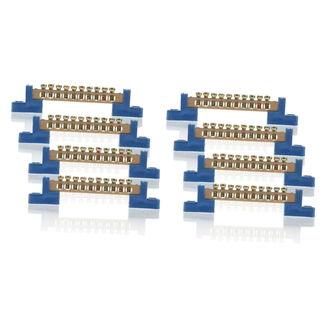 Amazon.com: TEHAUX 8 Pcs Copper Terminal Boating Terminal Block ...