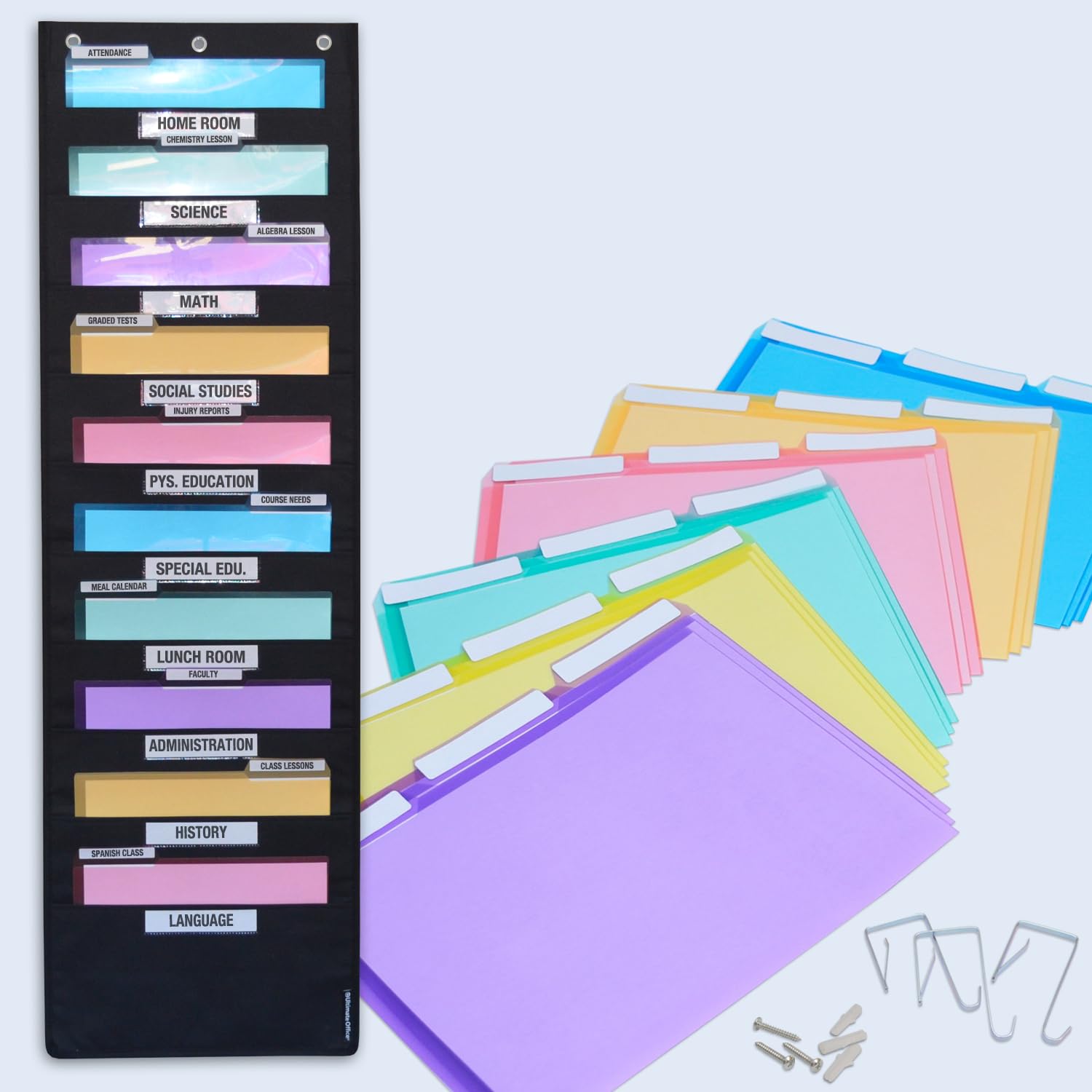 Snapklik.com : Ultimate Office WalMaster Heavy Duty, 10-Pocket Wall ...