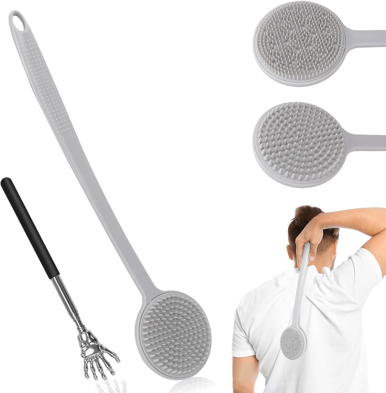 Amazon.com: Back Scratcher, 2025 New All Body Scratcher with 2 Scratch ...