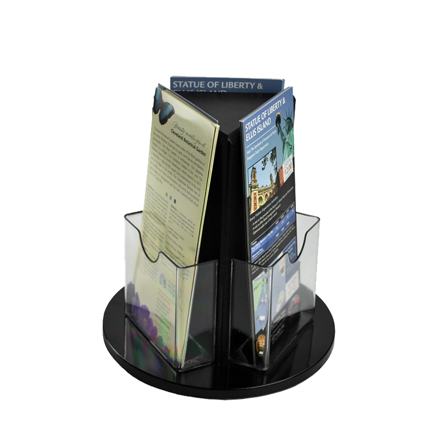 Amazon.com: Azar Displays 223220 Tri-fold Size 3-Sided Brochure Holder ...