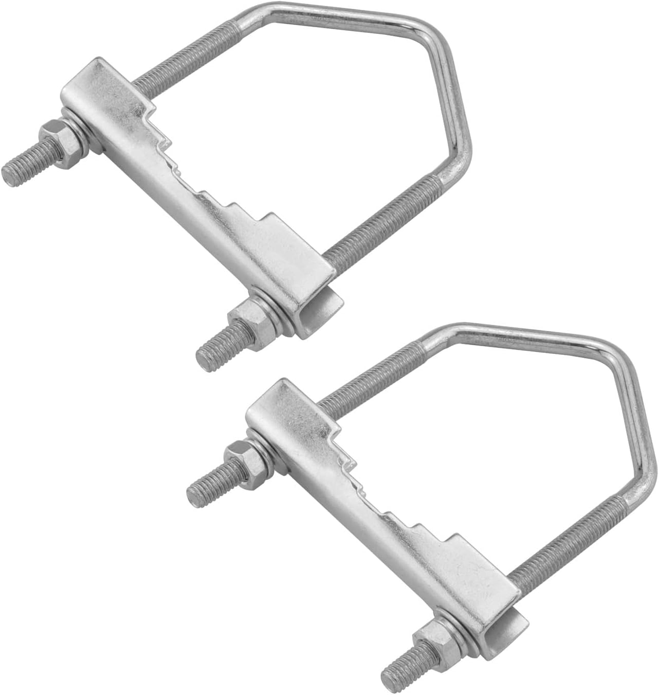 Amazon.com: DGHAOP 2pcs Antenna Mast Cross-Over Bracket Kit U-Bolt ...