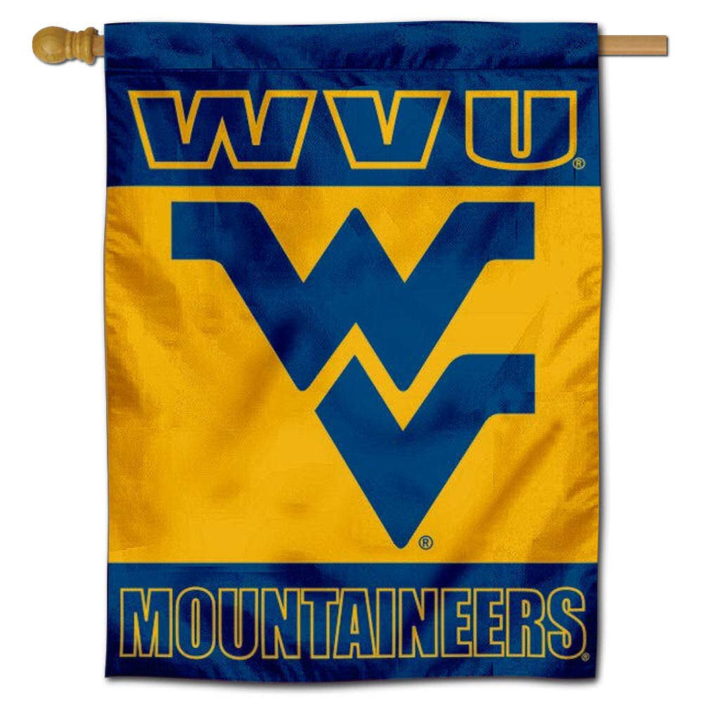 Amazon.com : College Flags & Banners Co. WVU Mountaineers Double Sided ...