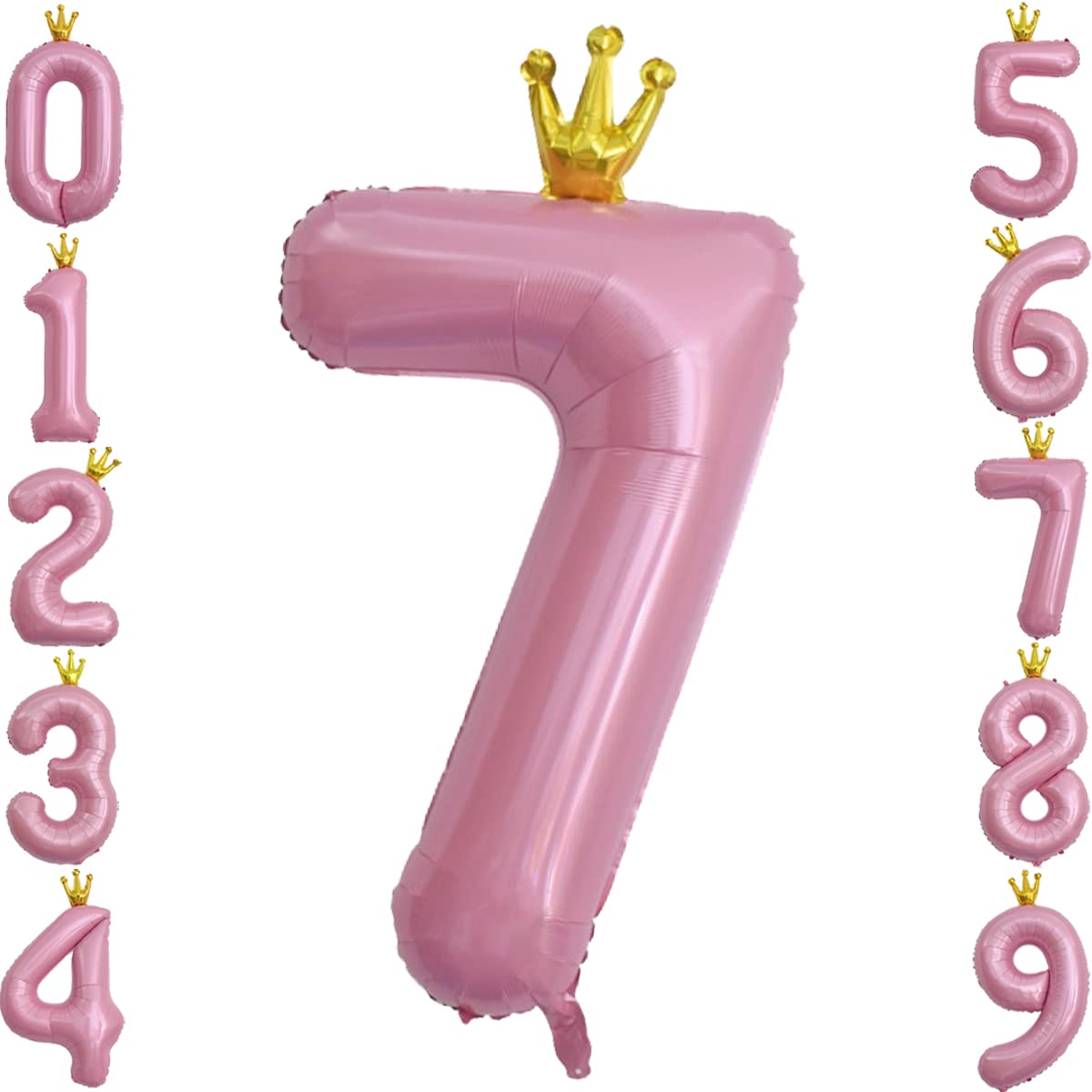 Amazon.com: Giant Number 7 Balloons - Large, 40 Inch | 7th Birthday ...