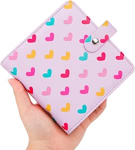 Amazon.com: Ruibytree Mini Photo Album Book for 2x3 Inch Films - Small ...