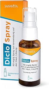 Sanavita DicloSpray 40 mg/g Spray/Solution, 1 x 25 g: Skin Spray for ...