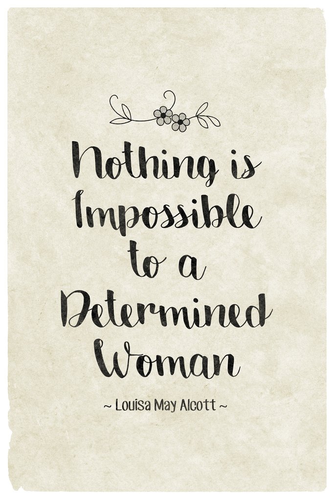 Determined Woman Quotes