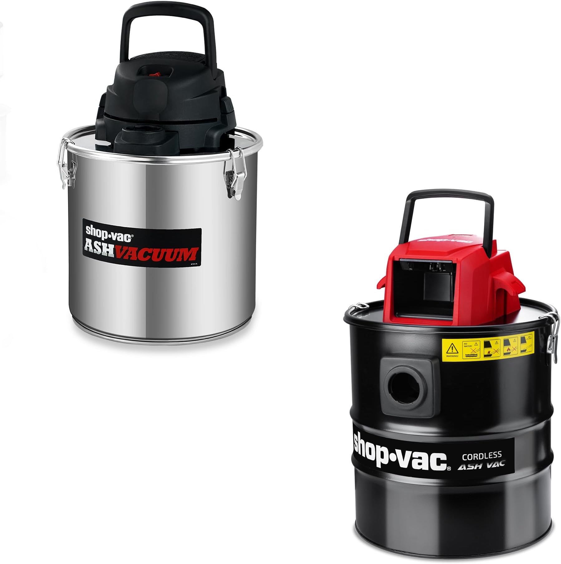 Amazon.com: Shop-Vac 4 Gallon 2.0 Peak HP Ash Vacuum and 5 Gallon 9.0 ...