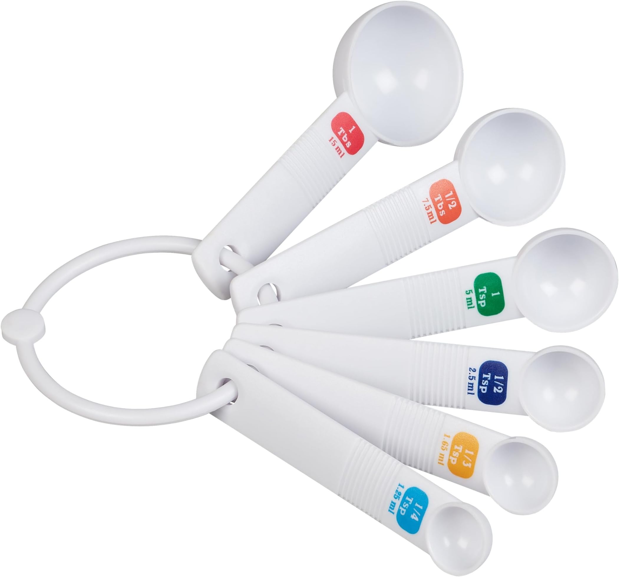 Tala Measuring Spoons SET6 10450, White : Amazon.co.uk: Home & Kitchen