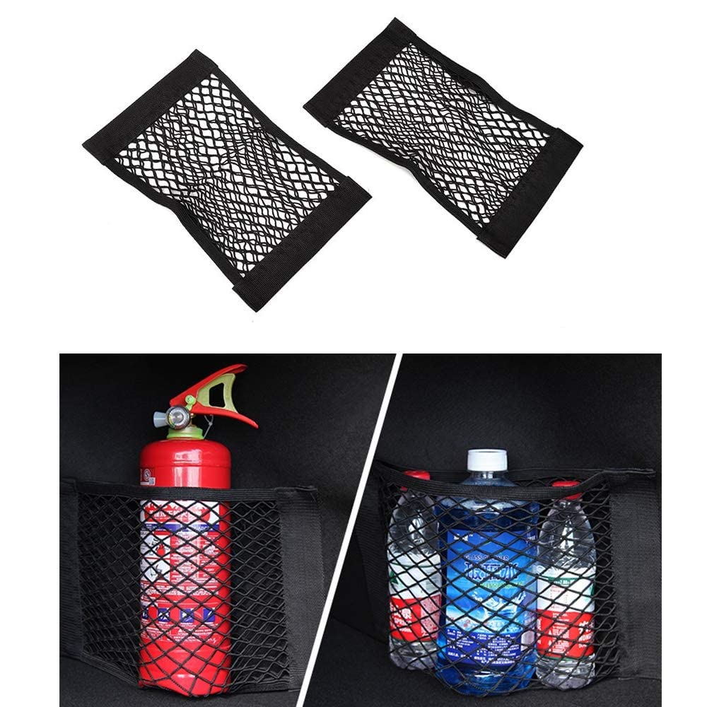 Amazon.com: MCARCAR KIT 2pcs Automotive Storage Nets Mesh Cargo Net ...
