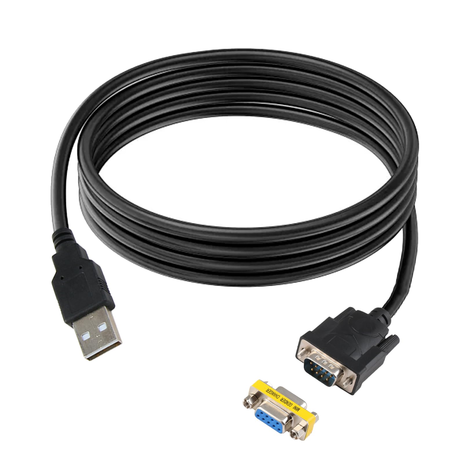 Buy Kasoud USB to Rs232 Female Adapter with Vga Svga Female to Female ...