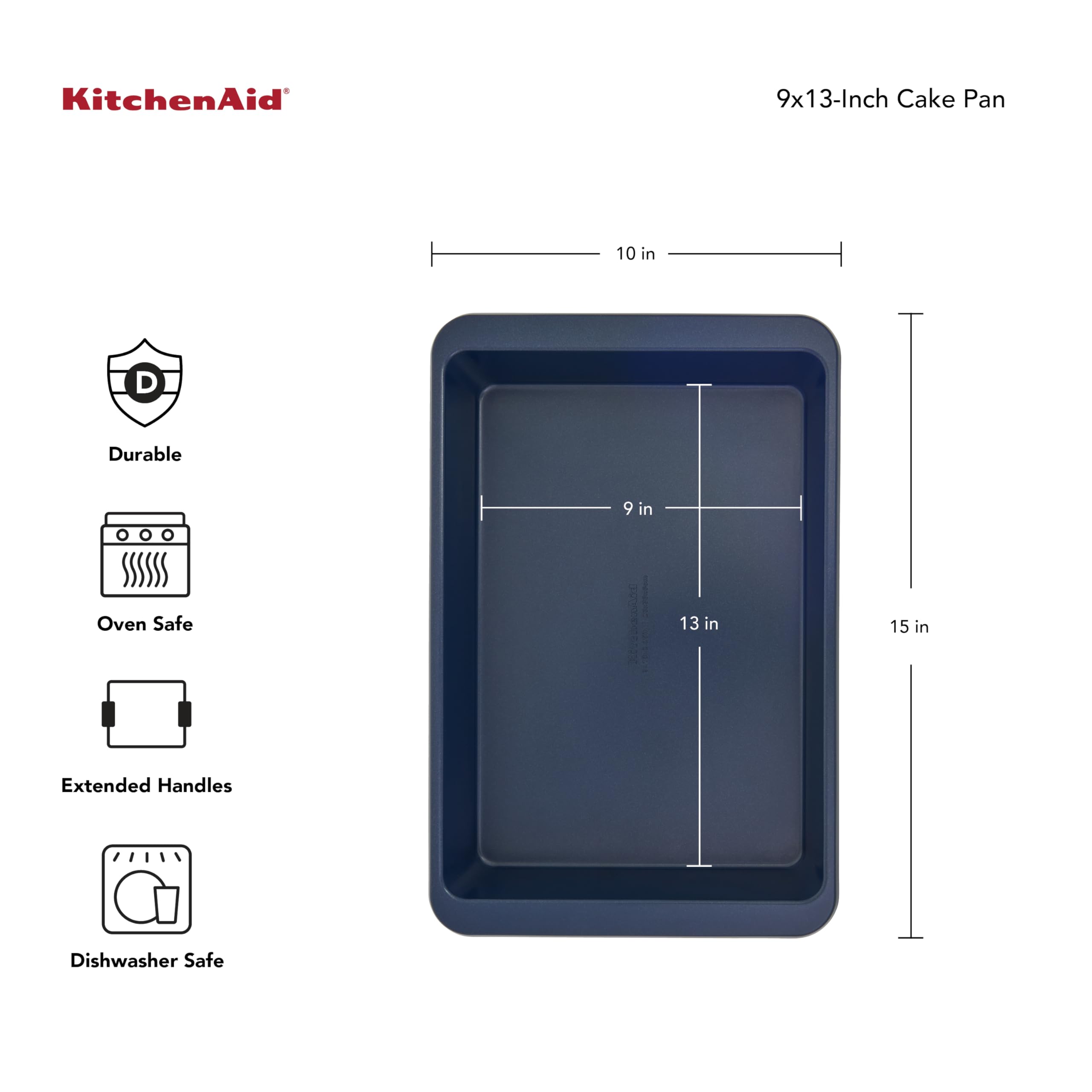 Snapklik.com : KitchenAid Nonstick Cake Pan