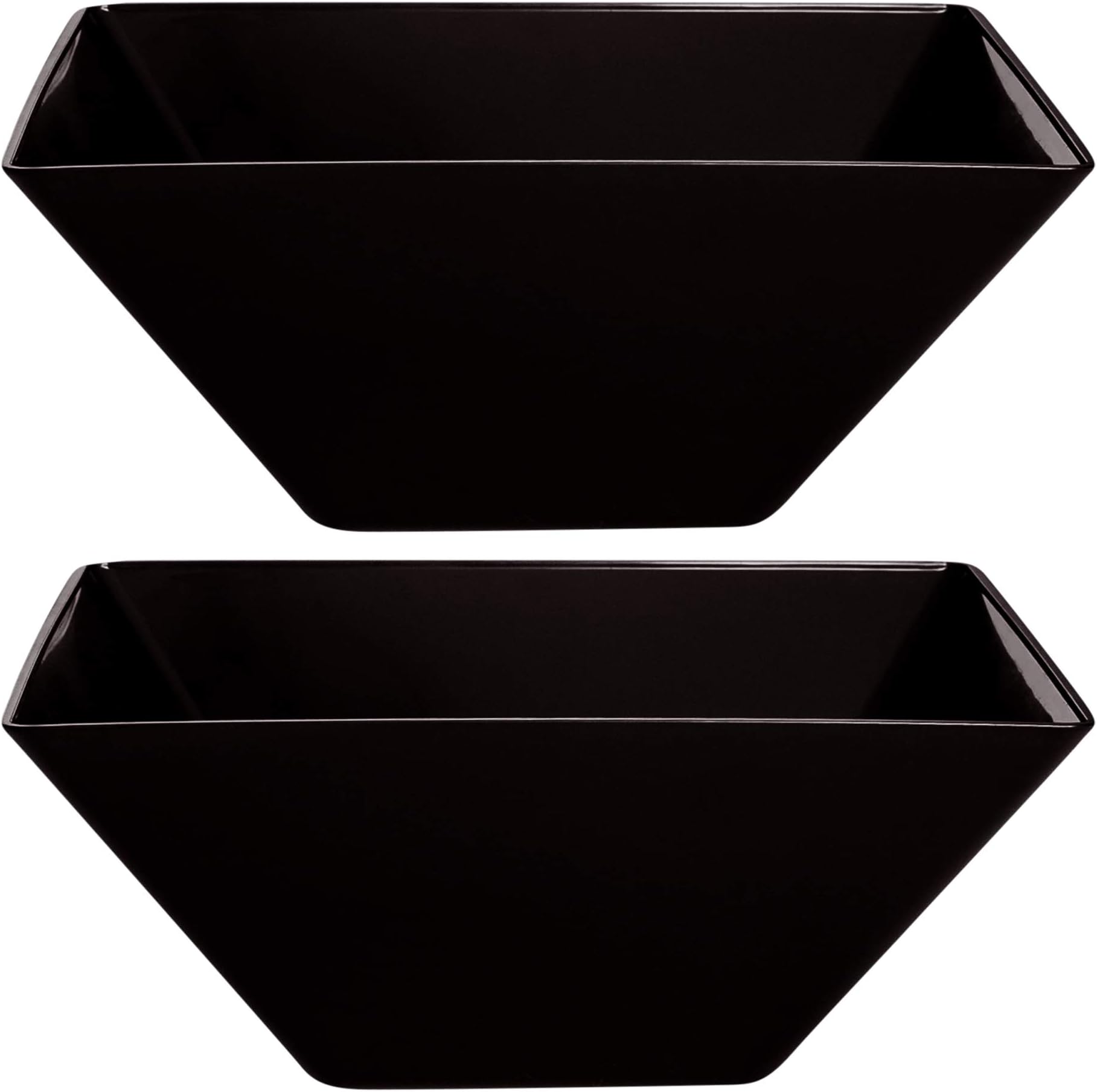 Amazon.com: Sawysine Clear Serving Bowls and Plastic Acrylic Kitchen ...