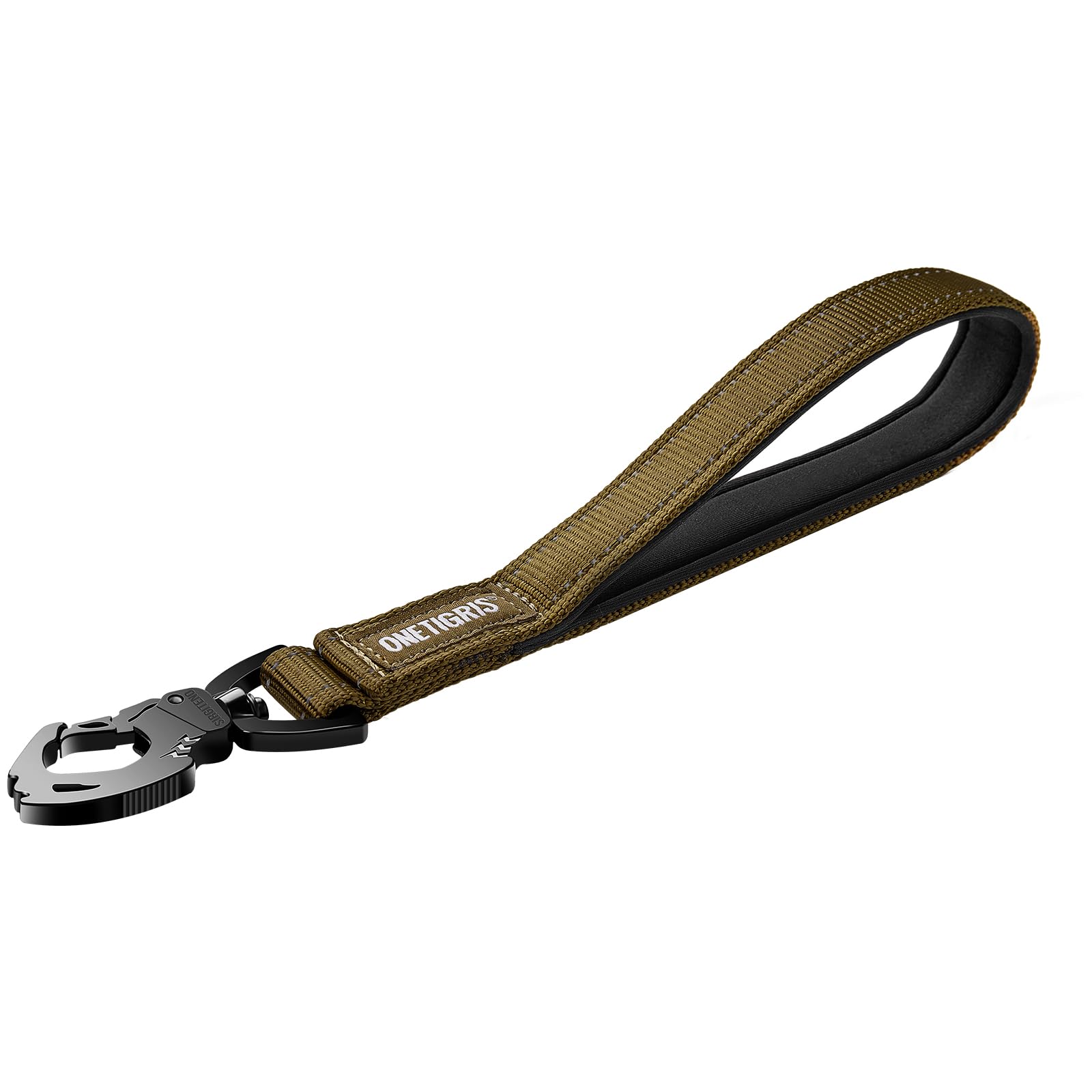 Short Dog Lead with Padded Handle,OneTigris Durable Nylon Traffic Lead ...