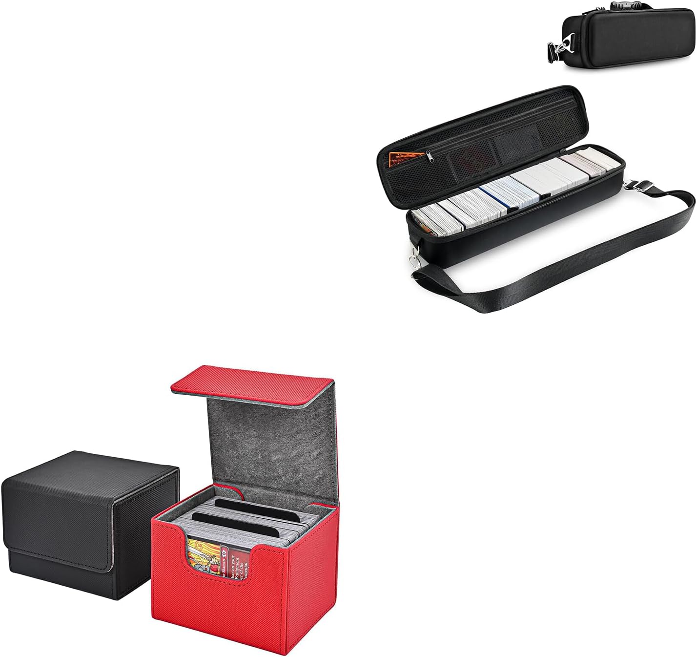 Amazon.com: ProCase Trading Card Storage Case with 5 Dividers Bundle ...