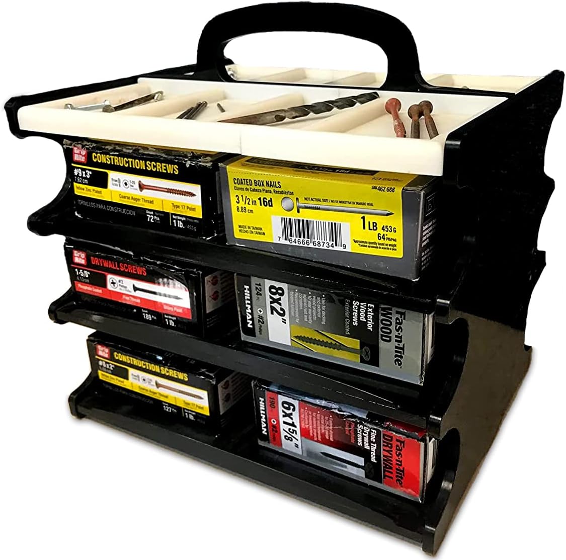 Faucet Grip - Fastner Caddy - Portable Hardware Organizer With Handle ...