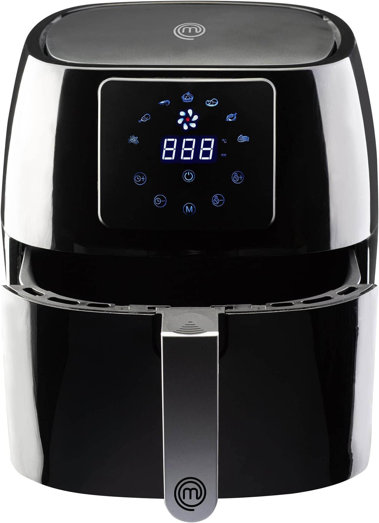 Amazon.com: MasterChef Airfryer 4.75 Qt Compact Air Fryer with Digital ...