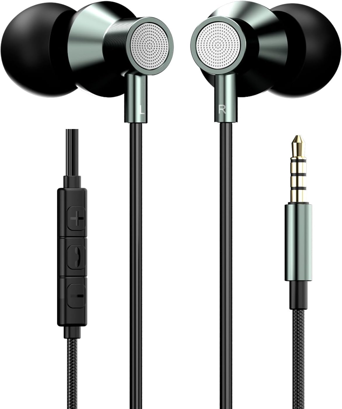 Ambrane Stringz 38 Wired Earphones with Mic, Powerful HD Sound with ...