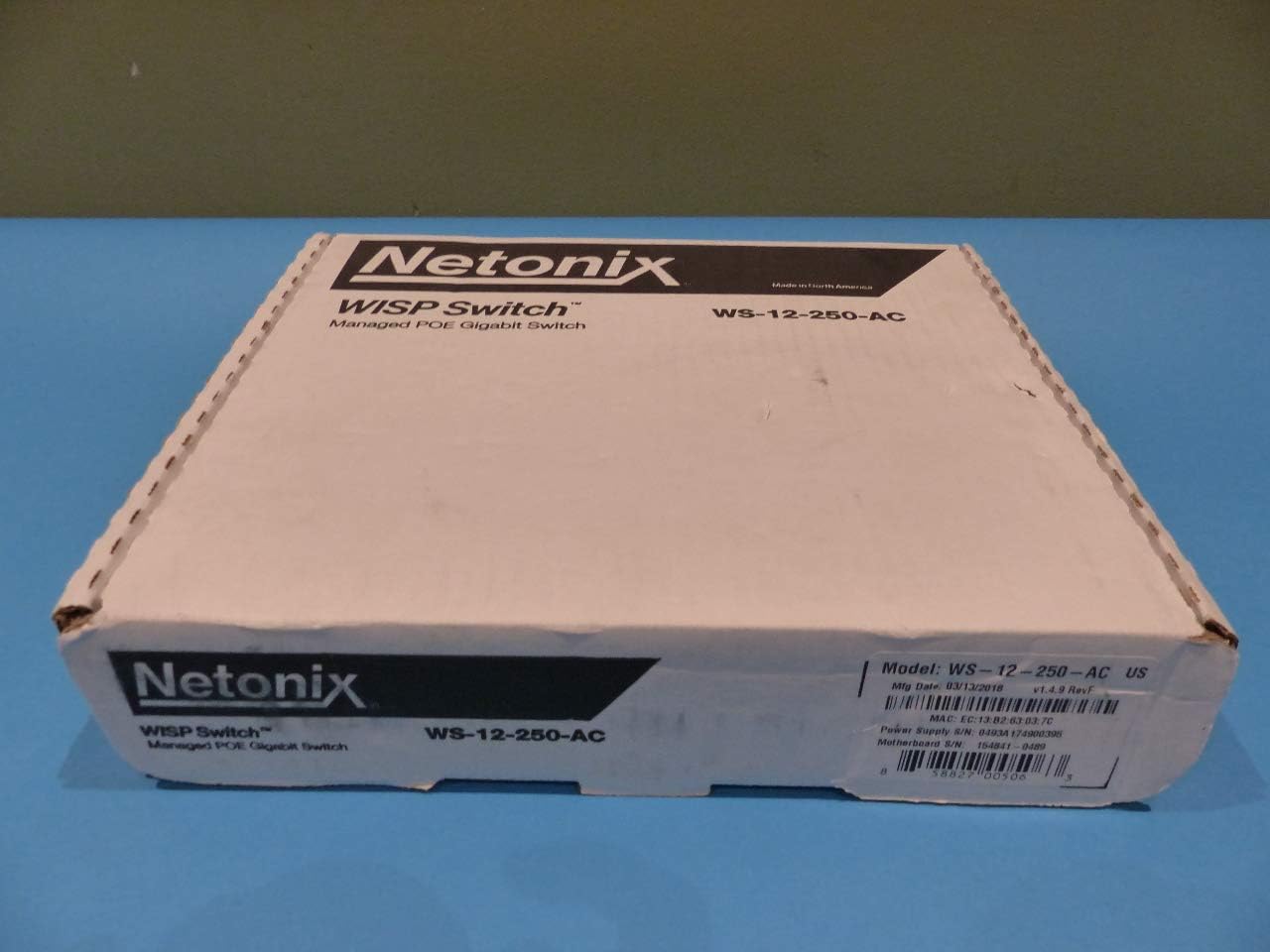 Amazon.com: Netonix WS-12-250-AC WISP Switch : Electronics