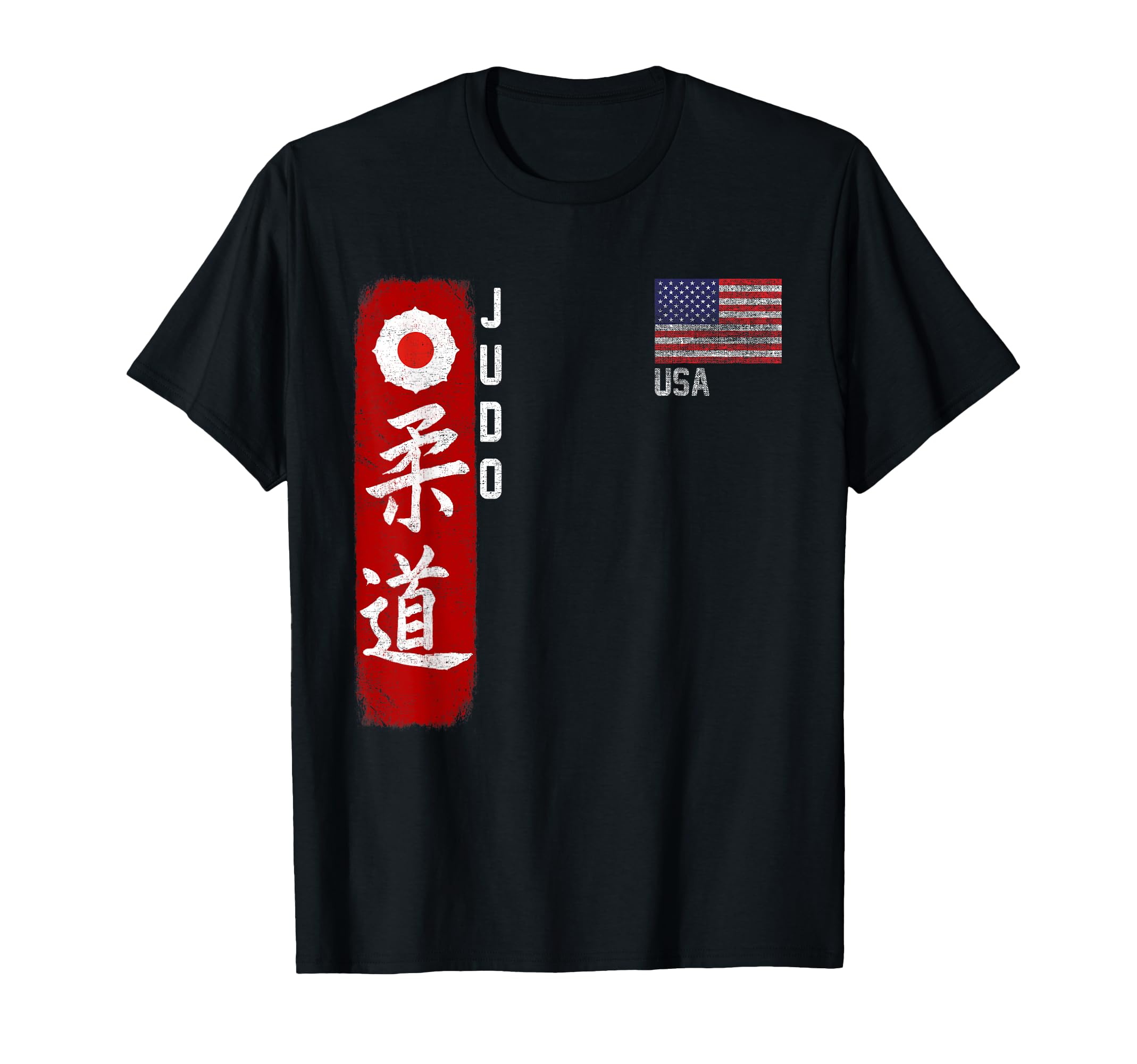 Amazon.com: Judo Usa American flag Judoka Dojo Martial art America ...