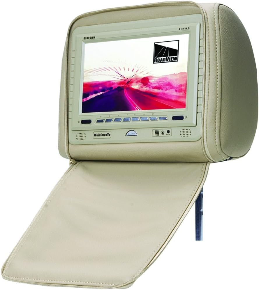 Amazon.com: Roadview RHF-9.0T 9-Inch Headrest Monitor (Tan)