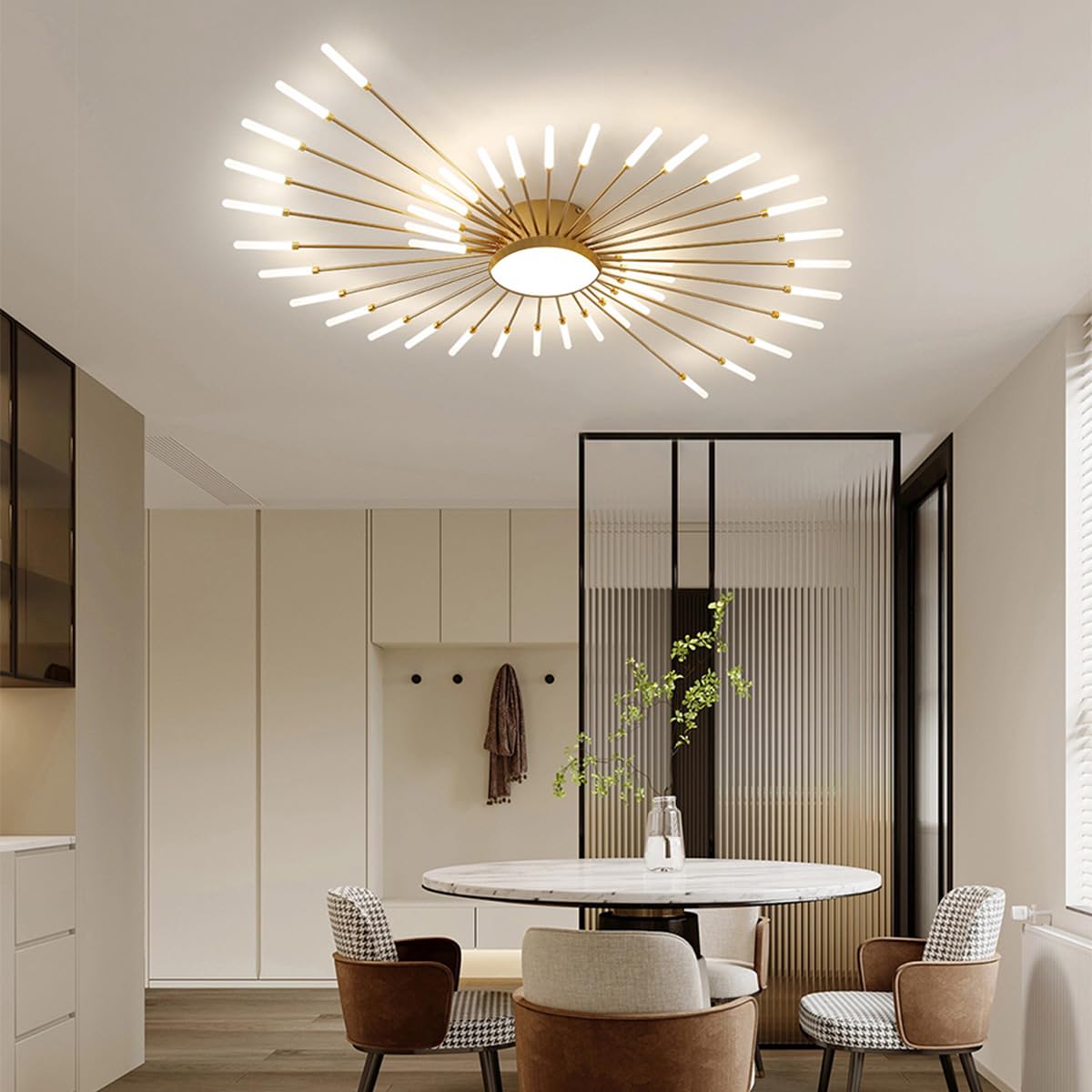 50 Modern Light Fixtures REGNSKUR / SUNNEBY Pendant Lamp, White, 50 Cm