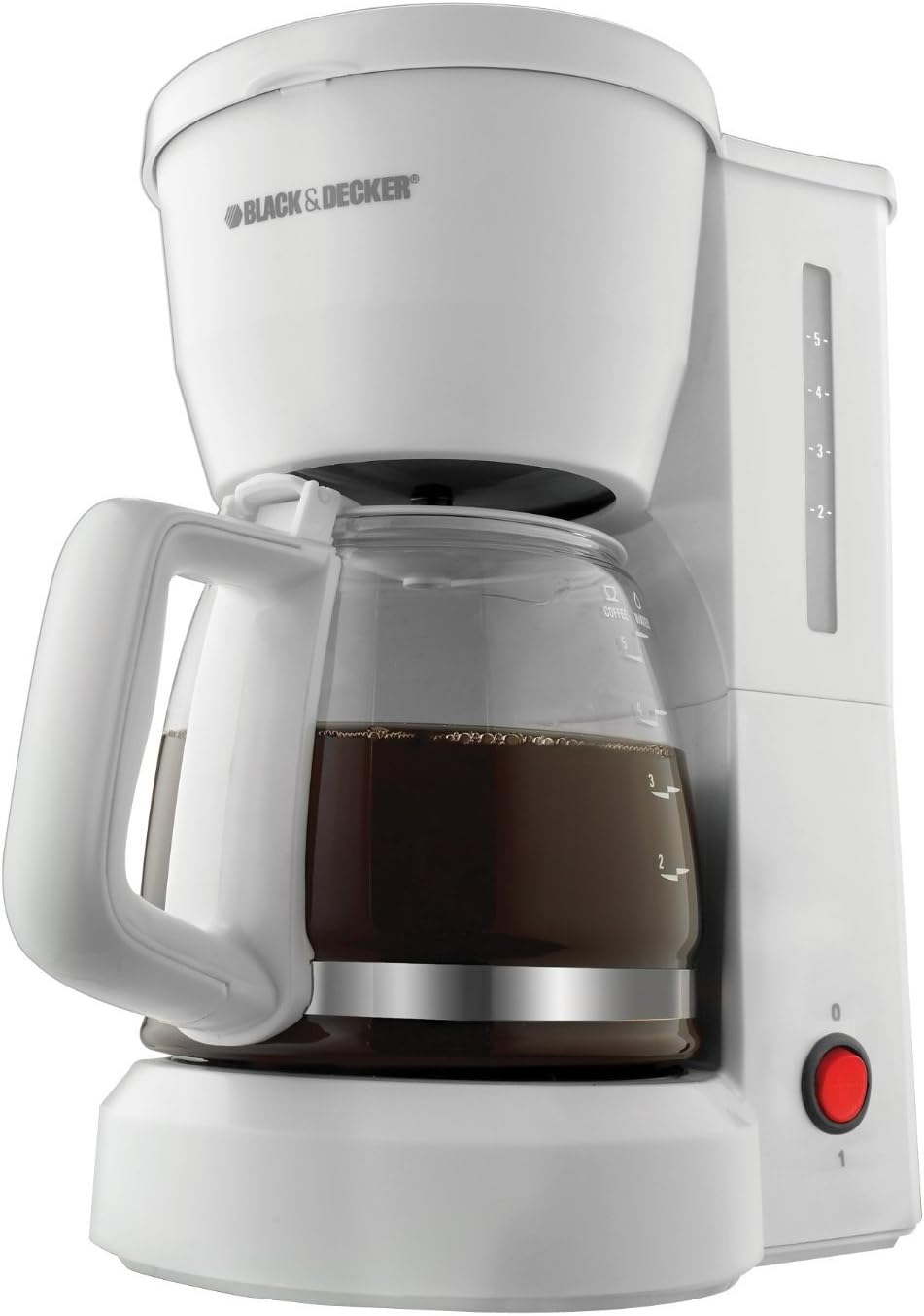 Amazon.com: Black & Decker DCM575 5-Cup Programmable Coffeemaker, White ...