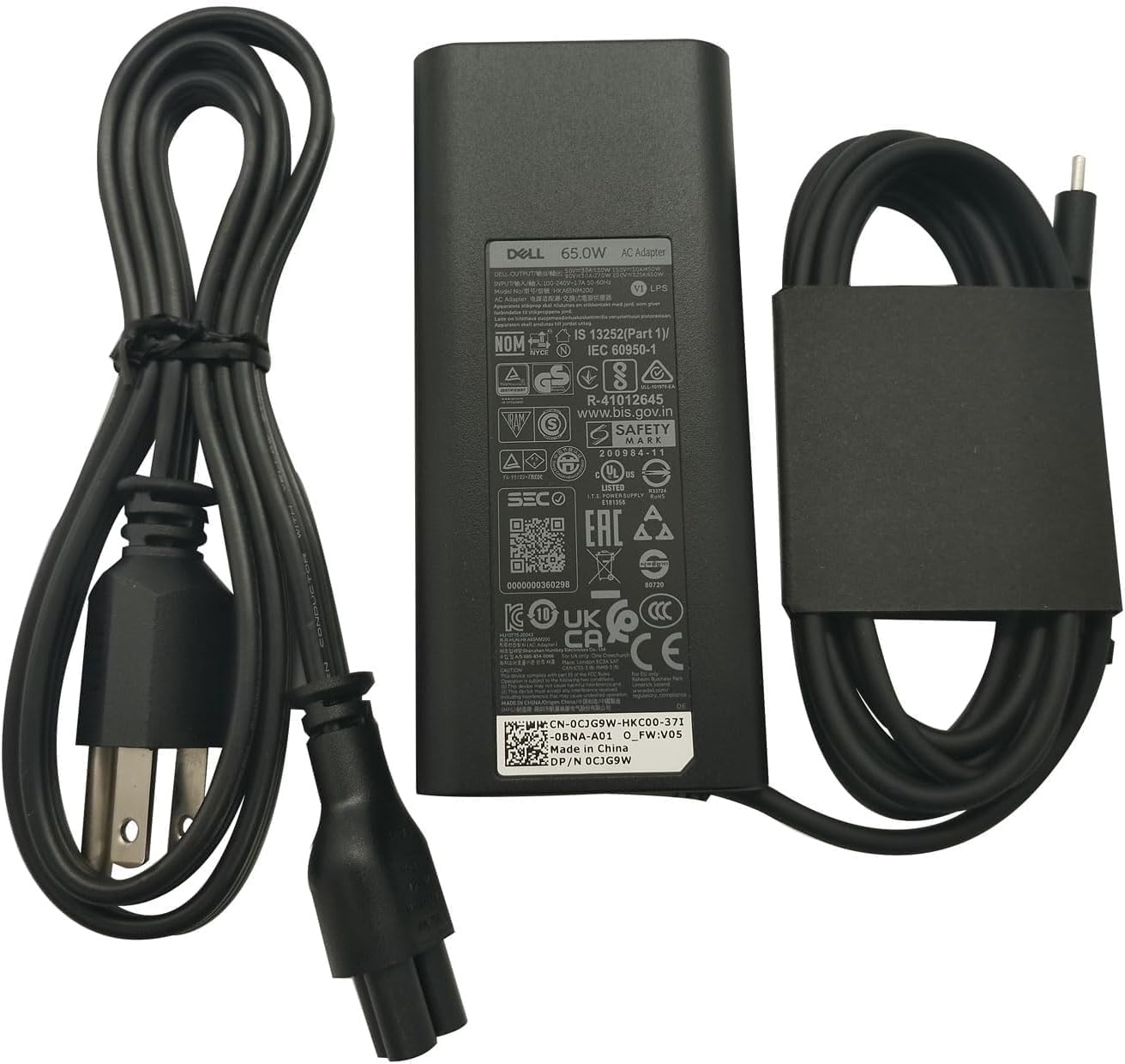 Amazon.com: Dell 65W USB C Laptop Charger,Latitude 7300 7310 7320 7330 ...