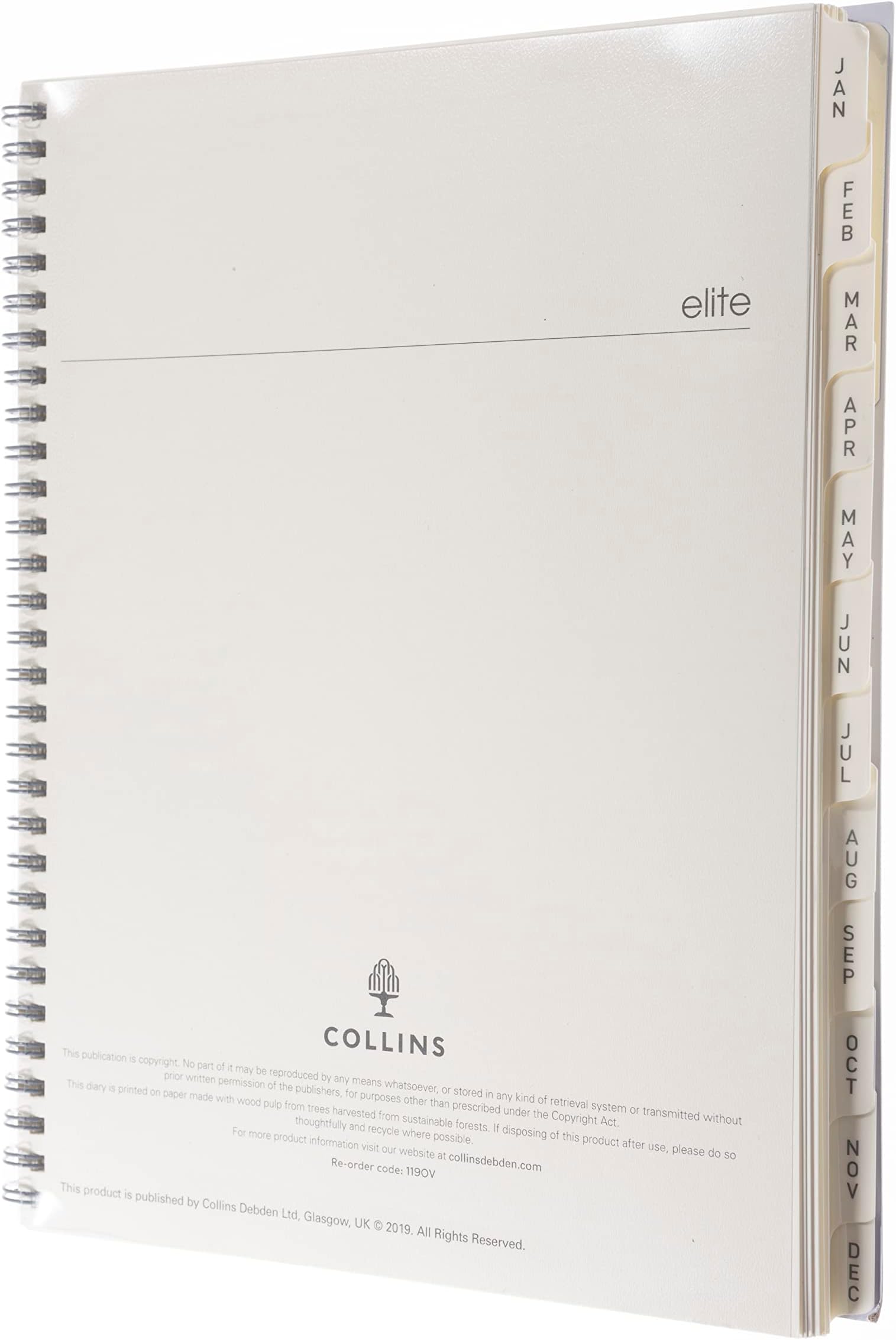 Collins Elite 2024 Diary Manager Week to View Planner - Diary Refill ...