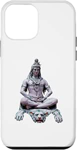 Amazon.co.jp: iPhone 12 mini Adiyogi Adhi Yogi Shiva Mahadev Blue Hindu ...
