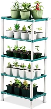 Amazon.com : RooTrimmer 5-Tier Seed Stand with 5 Trays, Seed Starting ...