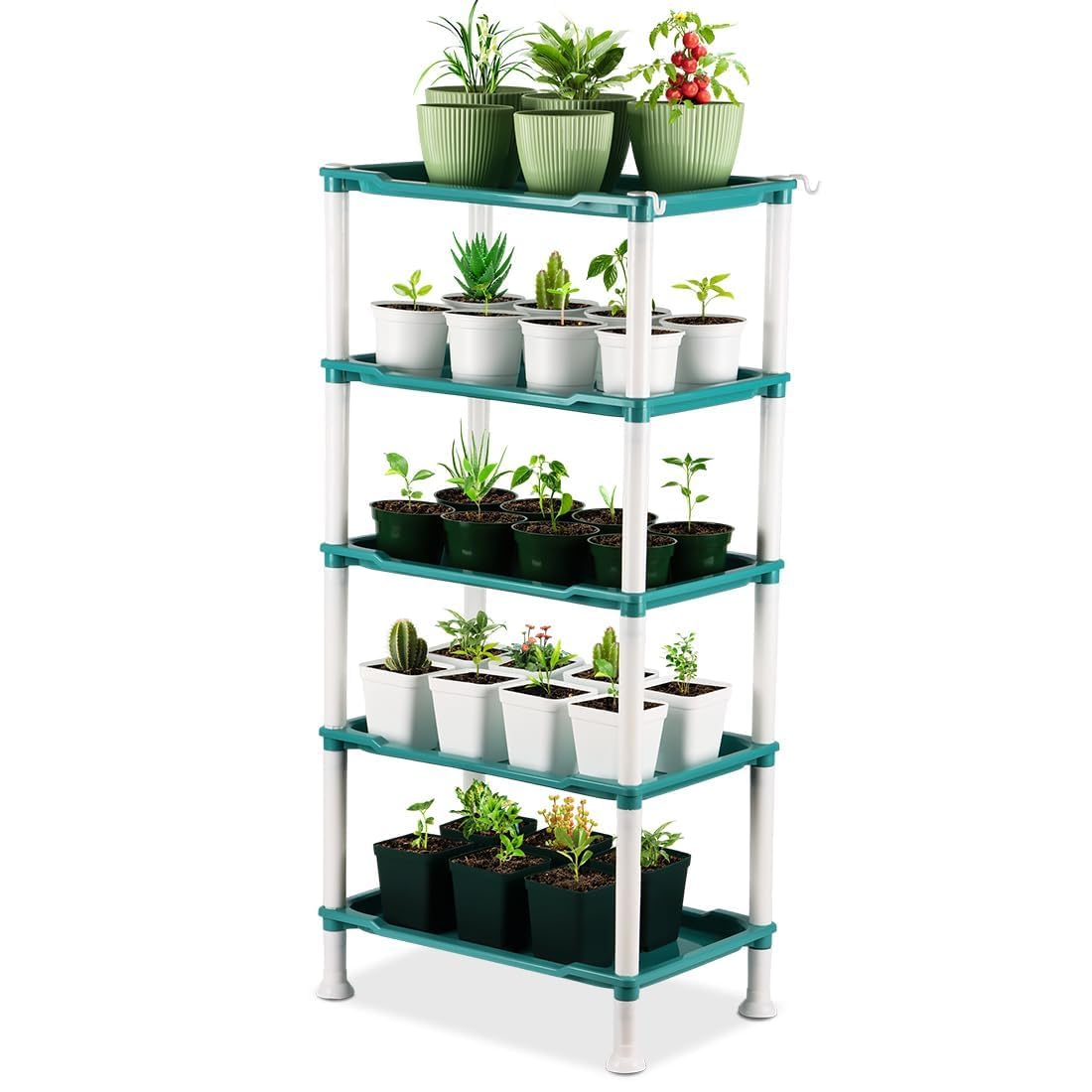 Amazon.com : RooTrimmer 5-Tier Seed Stand with 5 Trays, Seed Starting ...