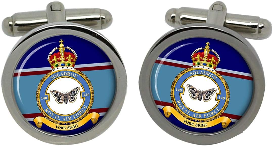 140 Squadron, RAF Cufflinks in Box : Amazon.co.uk: Fashion
