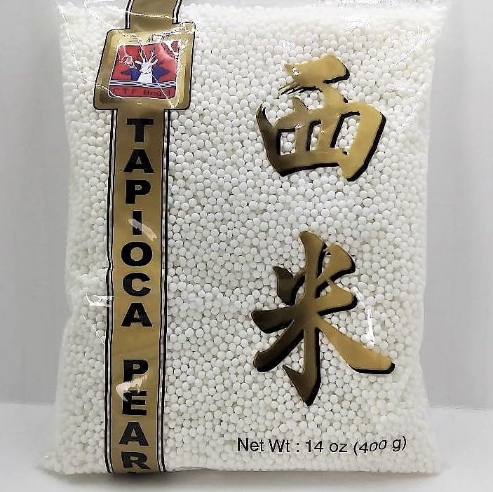 Amazon.com: Tapioca Pearl White Tiny, 14oz : Grocery & Gourmet Food