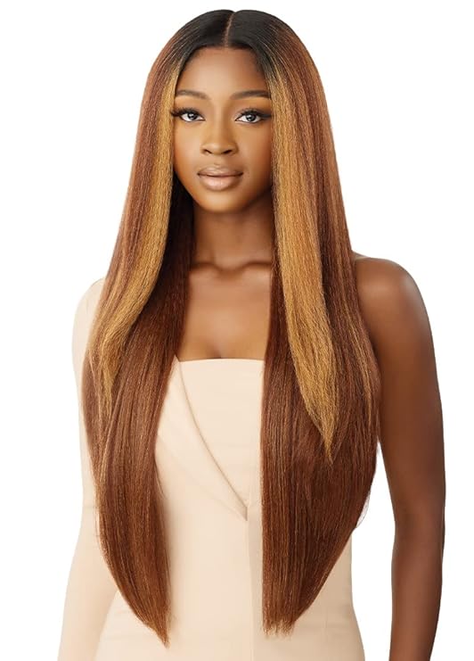 Amazon.com : Outre Lace Front Wig - Melted Hairline – KATIKA (DR HONEY ...
