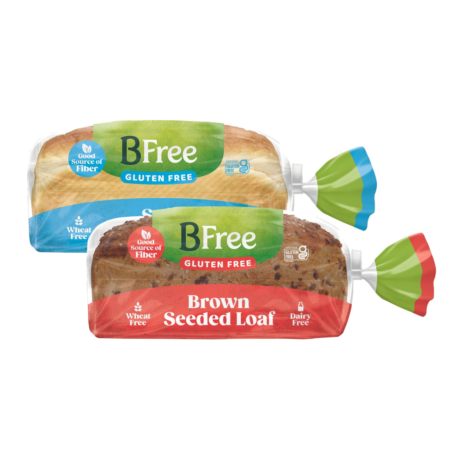 Amazon.com: BFree Variety Pack, 2 Soft White Loaf, 14.1 OZ, 2 Brown ...